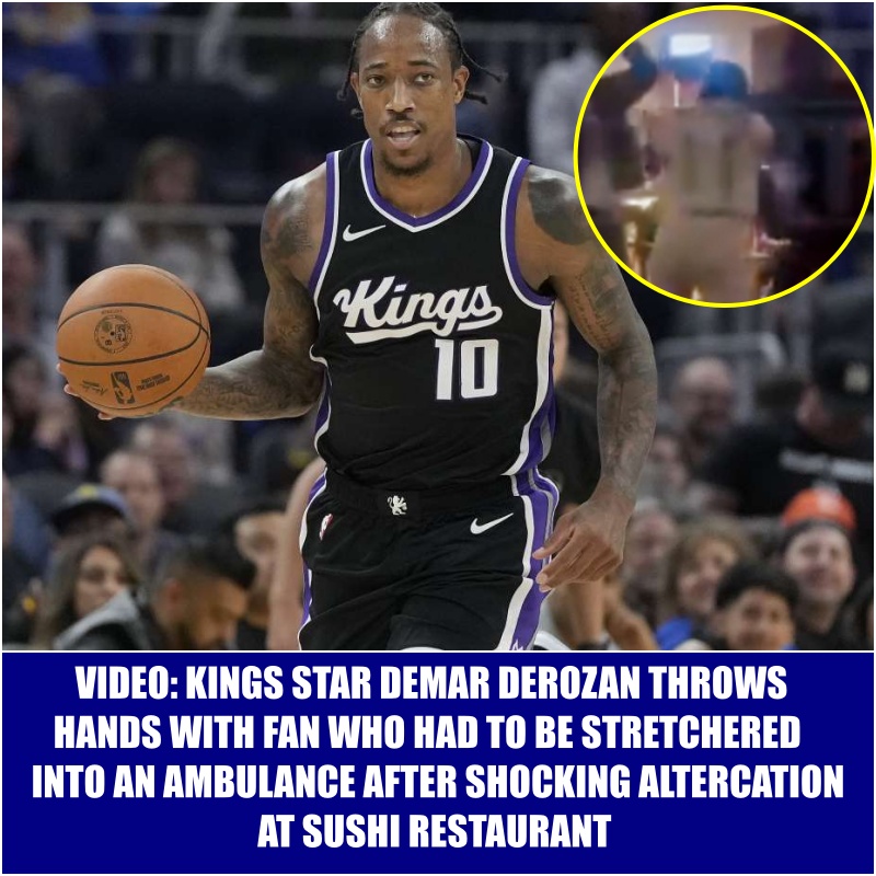 VIDEO: DeMar DeRozan Caught in SHOCKING Restaurant Fight NBA star DeMar ...