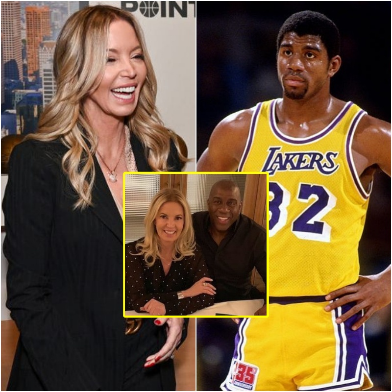 VIDEO: Lakers Owner Jeanie Buss Drops Major Hint That She Hooked Up With Magic Johnson After He ...