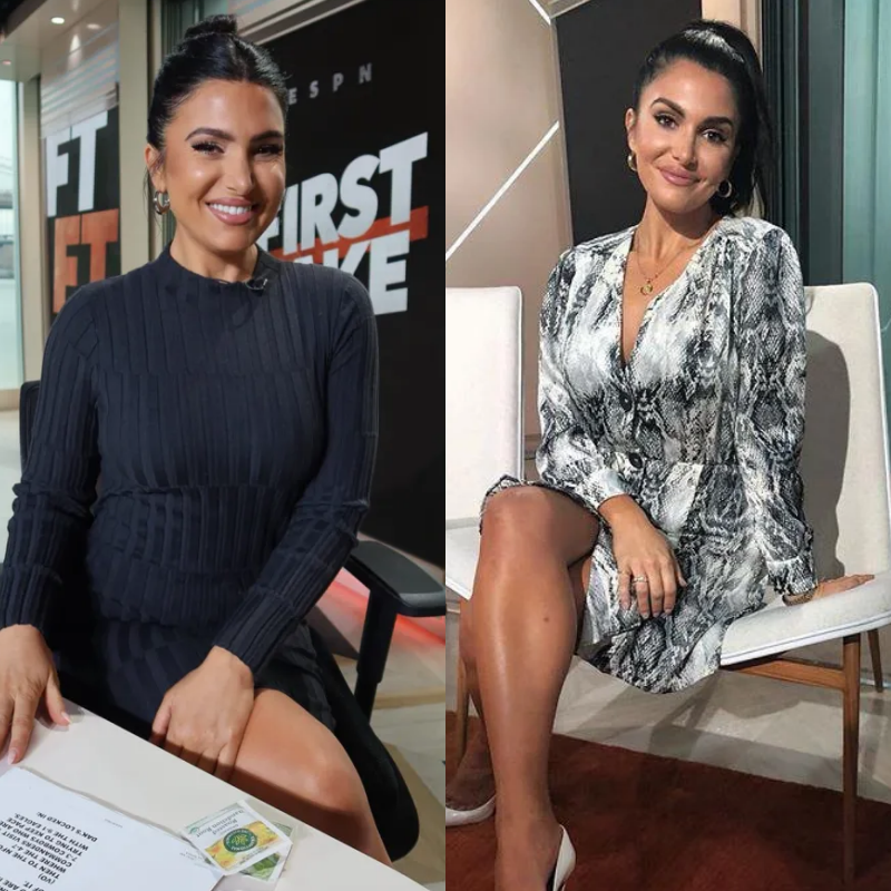 ESPN’s Molly Qerim Had Fans Going Wild Over Her Mini Skirt That Fully ...