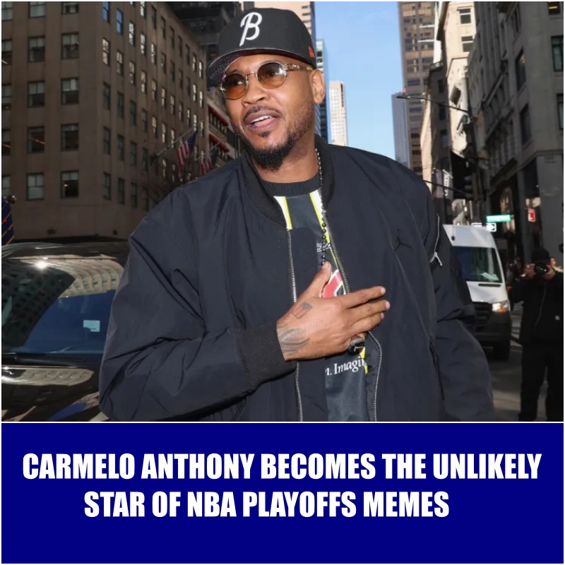Carmelo Anthony Becomes the Unlikely Star of NBA Playoffs Memes - News