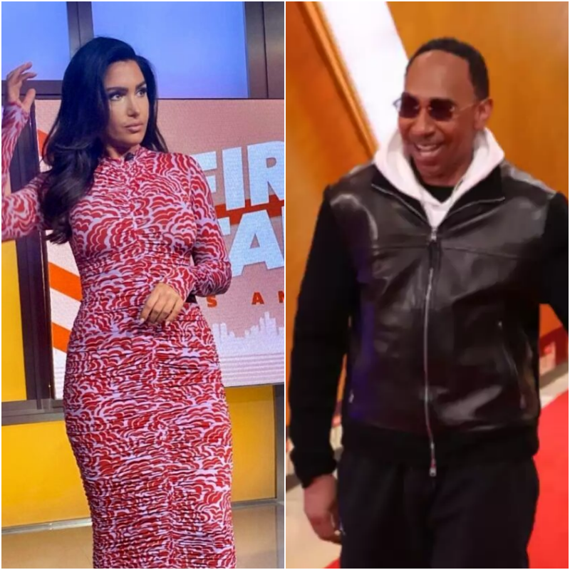 New Behind-The-Scenes Video Of Stephen A. Smith & Molly Qerim Has ...