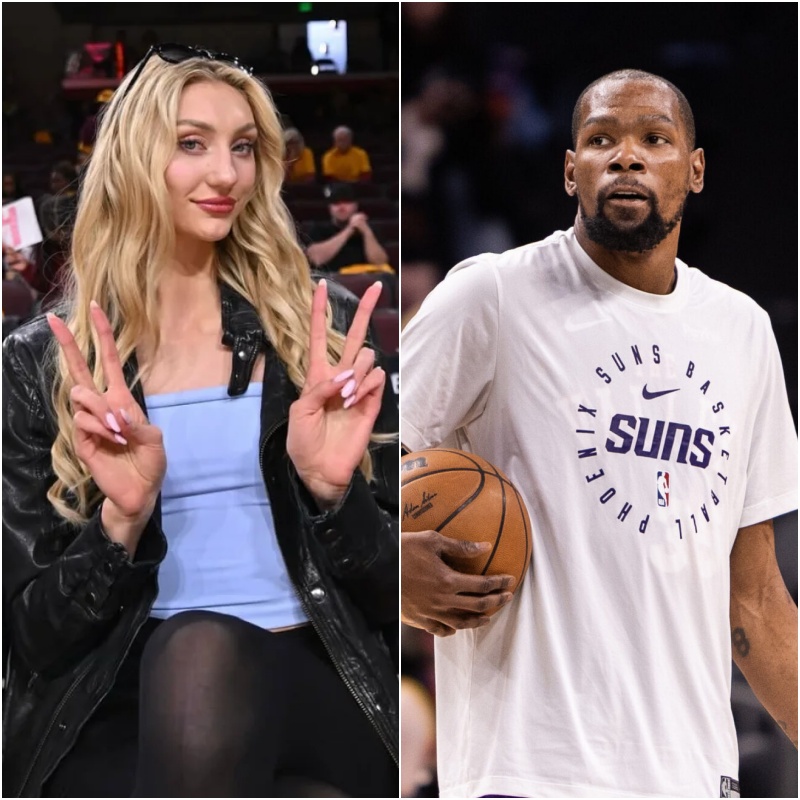 VIDEO: Social Media Explodes After Fans Catch Kevin Durant Staring At ...