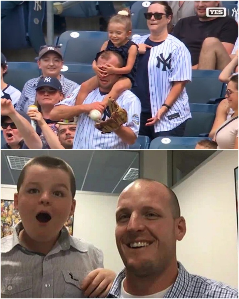 Dad Goes Viral for Insane Reflexes Saving His Son From Flying Bat Fans ...