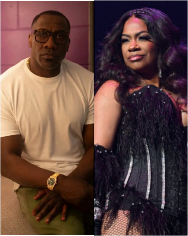 Shannon Sharpe Appeared To Grab A Handful Of R&B Singer Kandi Burruss ...