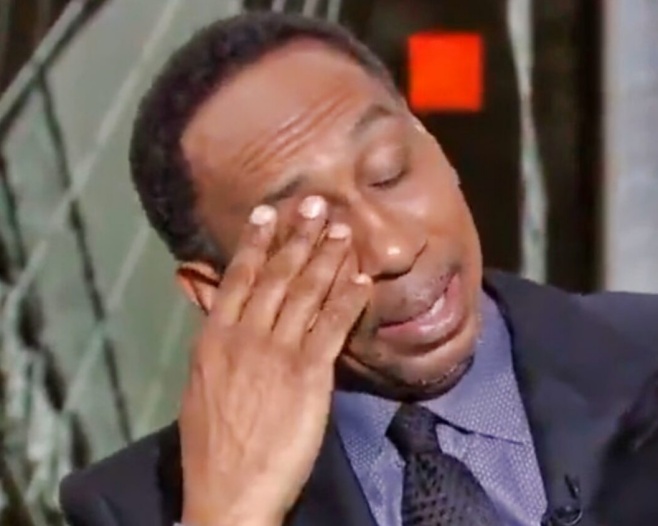 VIDEO: Stephen A. Smith Was Crying On ESPN’s ‘First Take’ After ...