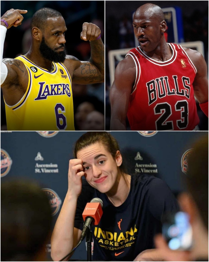 Caitlin Clark’s Pick For NBA GOAT Between Michael Jordan & LeBron James Has The Entire Internet ...
