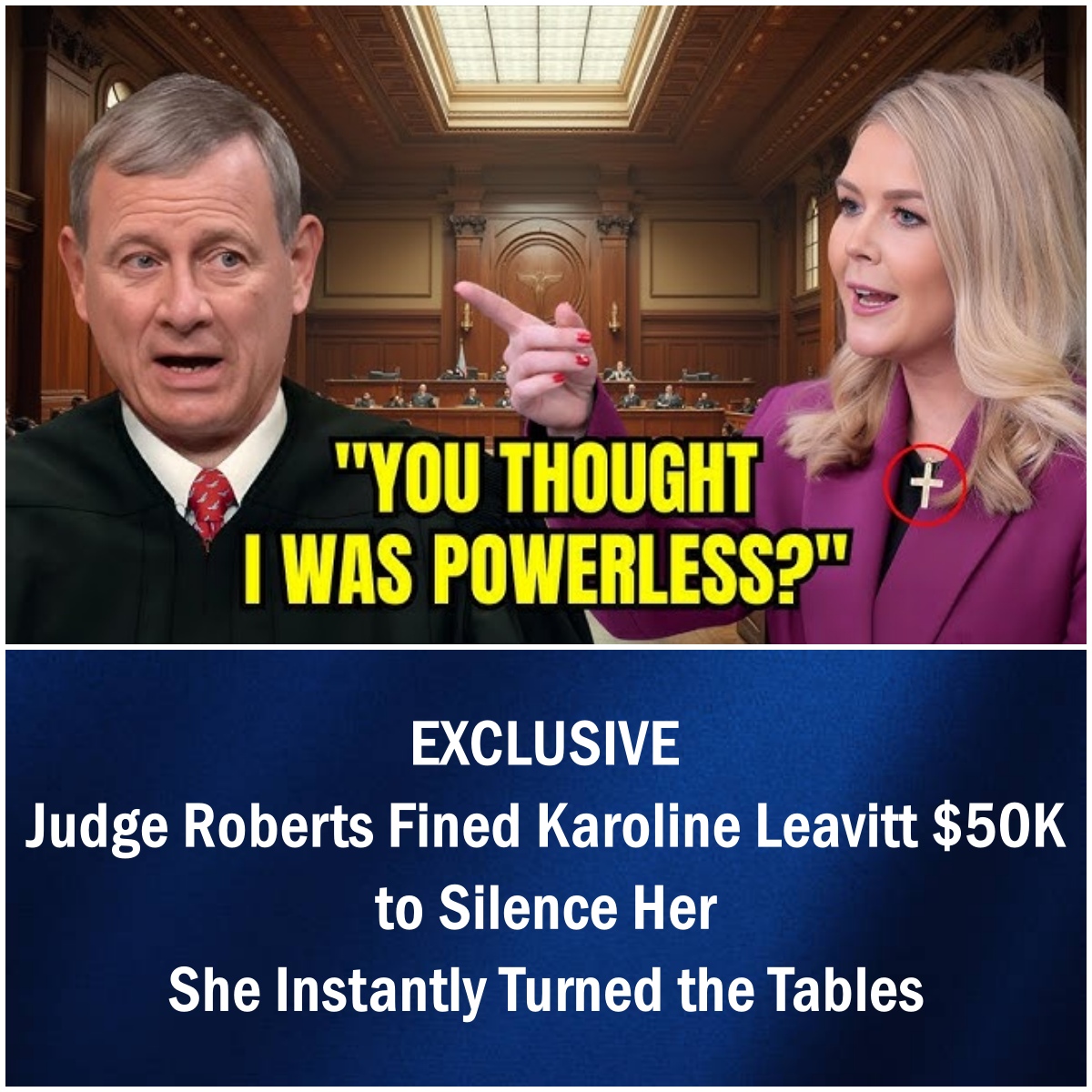 Showdown in the Court of Power: How Caroline Levit’s Defiance Shook the ...