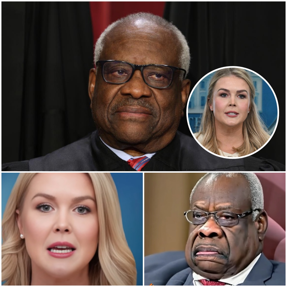 Caroline Leavitt vs. Justice Clarence Thomas: The Trial That Shook ...