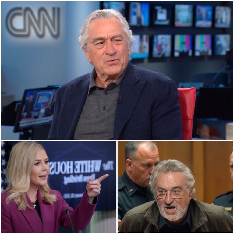 EXCLUSIVERobert De Niro BREAKS DOWN Over Karoline Leavitt’s Comments — Then DROPS BOMBSHELL ...