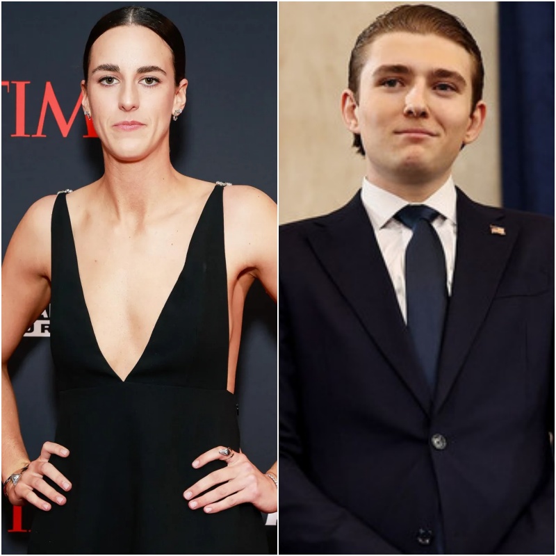 Bizarre Rumor Linking Caitlin Clark To Barron Trump Is Blowing Up ...
