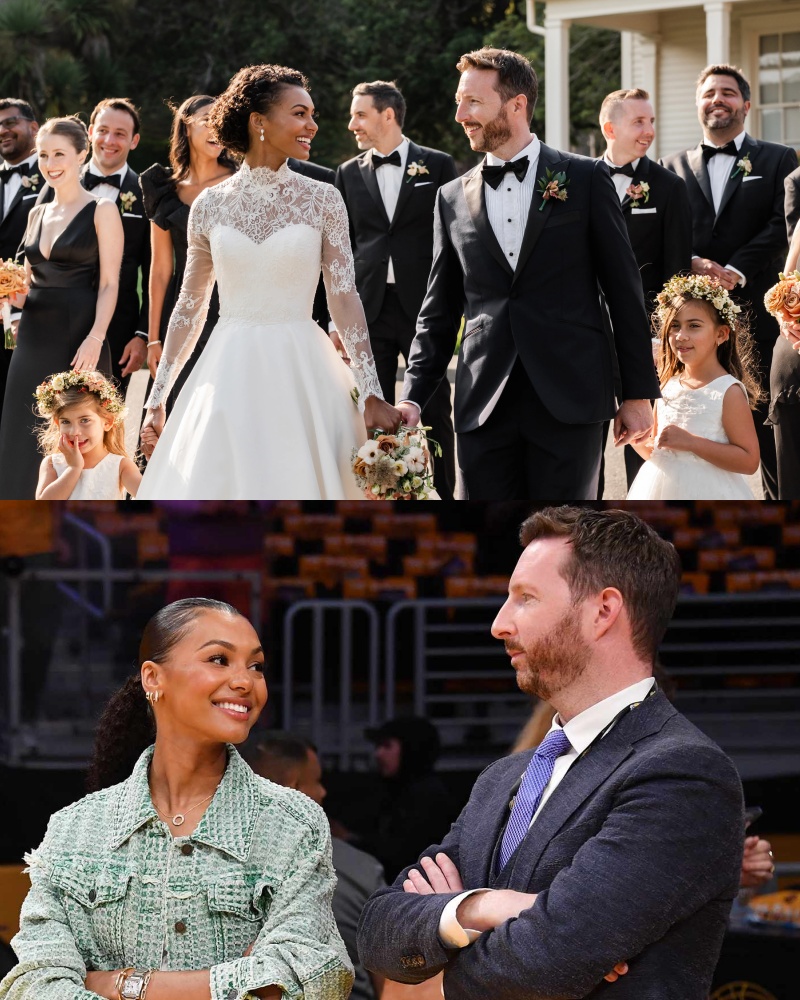 PHOTOS: Malika Andrews Shows Off Stunning Post-Wedding Glow With ESPN Hubby And Fans Are Losing ...