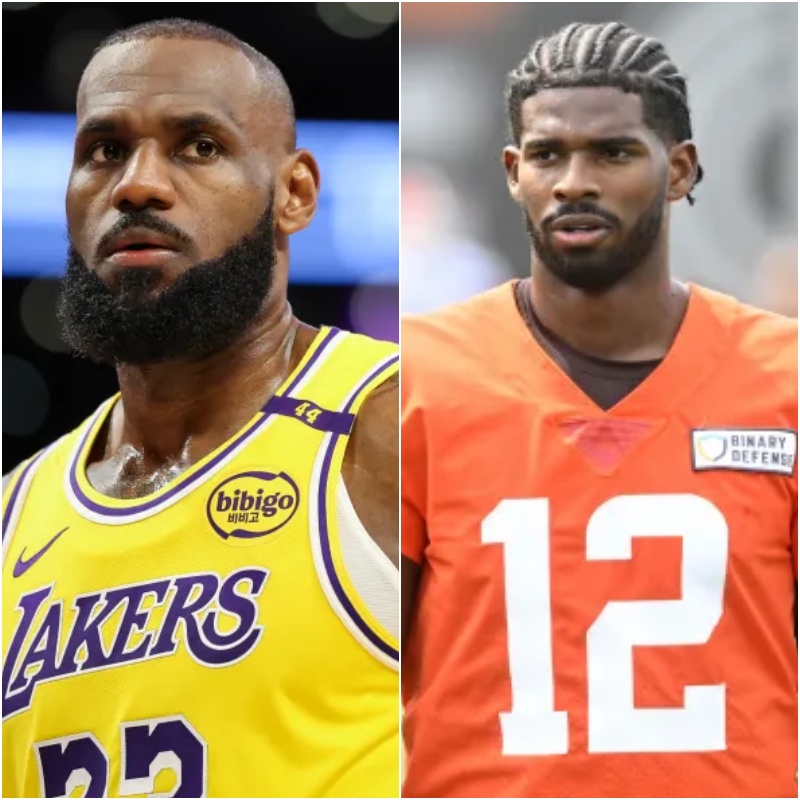 Cleveland Sports Fans Are Now Comparing Shedeur Sanders To LeBron James ...
