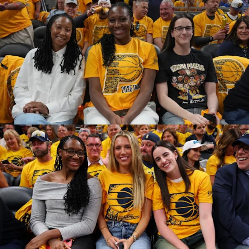 VIDEO: Caitlin Clark Caught Making Controversial Gesture During Pacers ...