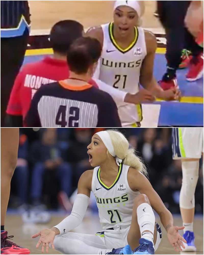 DiJonai Carrington Breaks Her Silence After WNBA Ref Had To Call ...