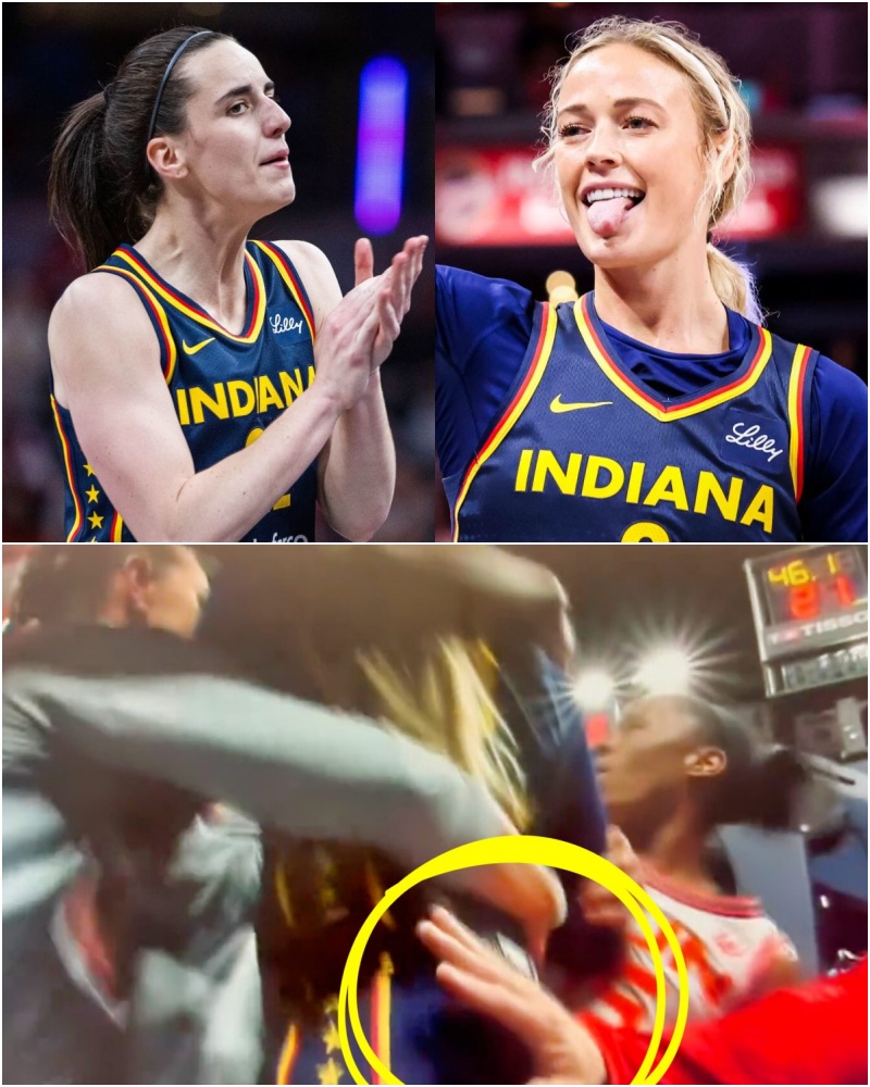 VIDEO: Indiana Fever Staffer Caught Gr@bbing Sophie Cunningham’s Backs ...