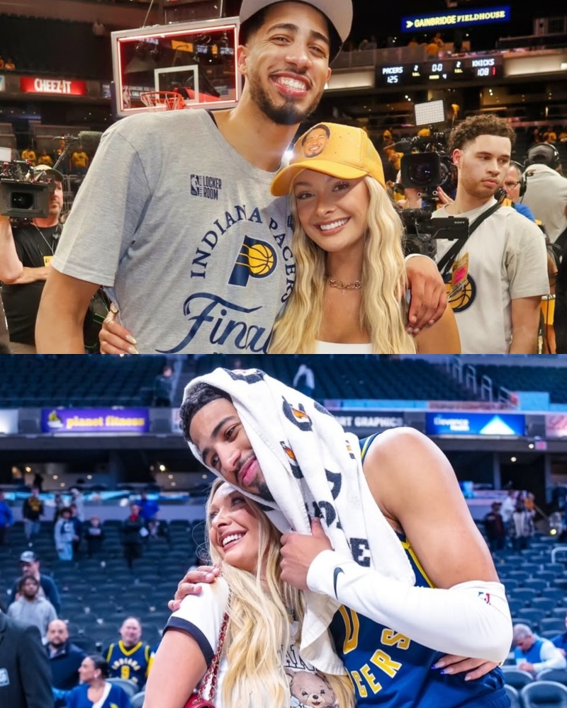VIDEO: Tyrese Haliburton Shares Sweet Courtside Moment With Girlfriend Jade Jones Amid NBA ...