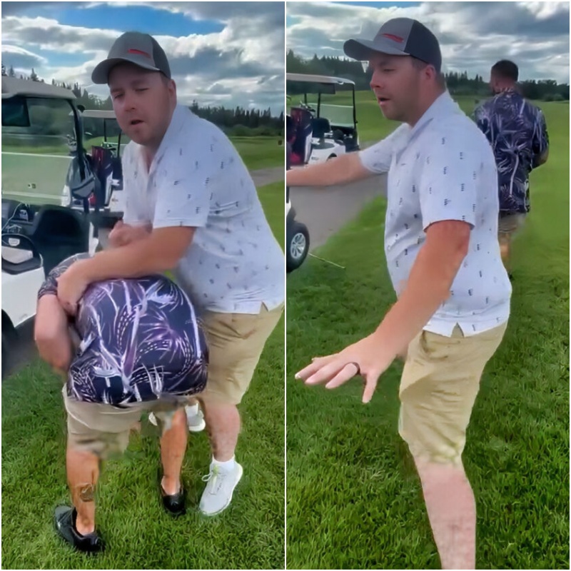 Explosive Full Video Captures Lead-Up to Wild Golf Course Brawl with Ex ...
