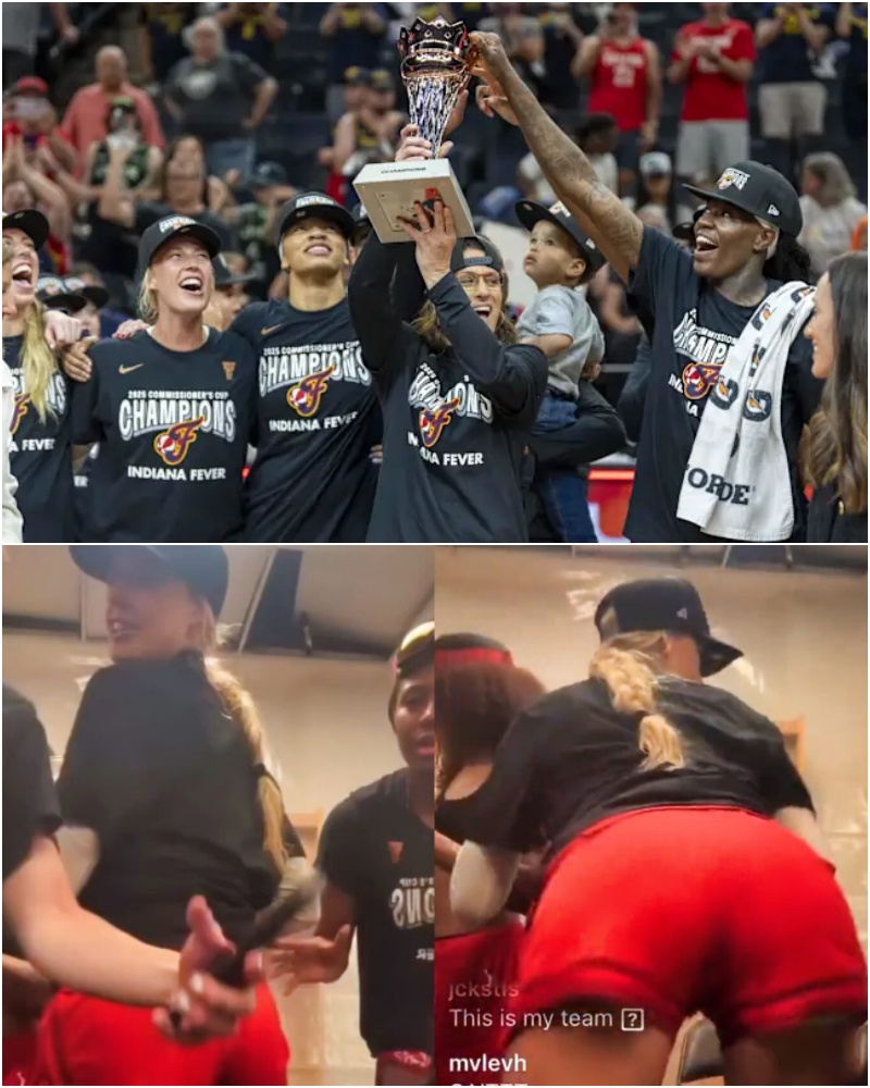 VIDEO: Indiana Fever Star Sophie Cunningham Is Going Viral For Making It Bounce With Her ...