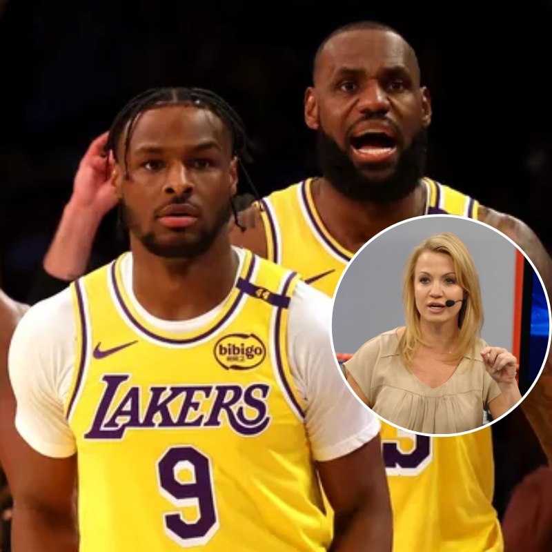 Former ESPN Host Michelle Beadle Claims LeBron James And Bronny’s NBA ...