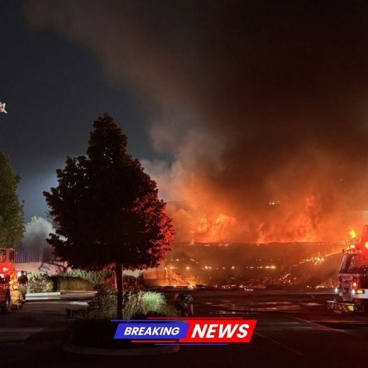 Devastating Fire Erupts at Iconic Baseball Stadium – Shocking Scenes ...