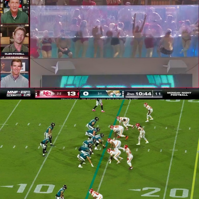 Things Got Awkward On The ManningCast When ESPN Camera Crew Showed ...