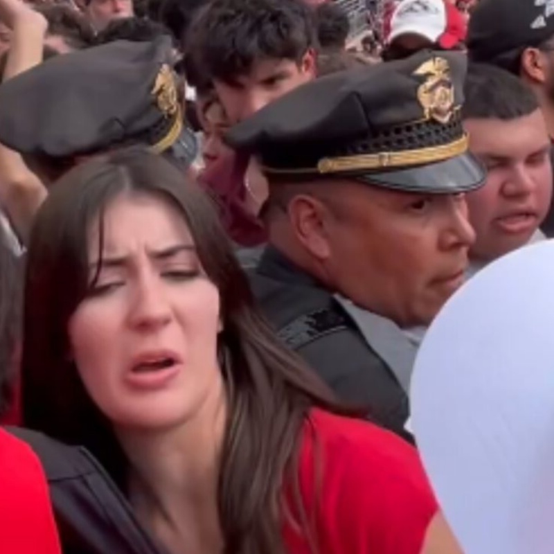 Frightening Footage Shows Packed-In Fans Suffocating Inside Overcrowded ...
