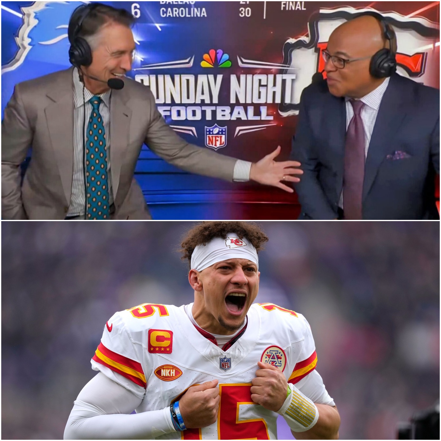 Cris Collinsworth Did Patrick Mahomes Dirty On Live TV With Cruel ...