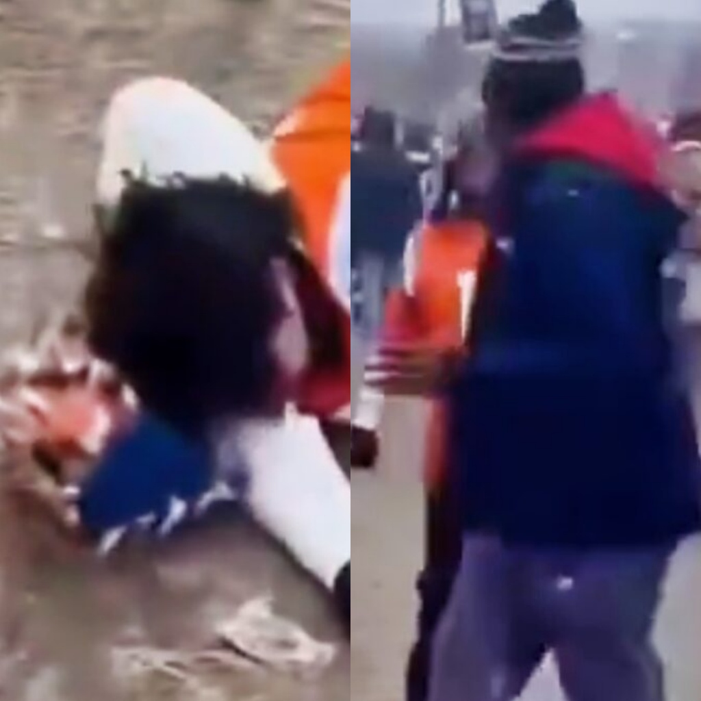 Broncos Fan Gets Knocked Out Cold After Trash-Talking a Patriots Fan In ...