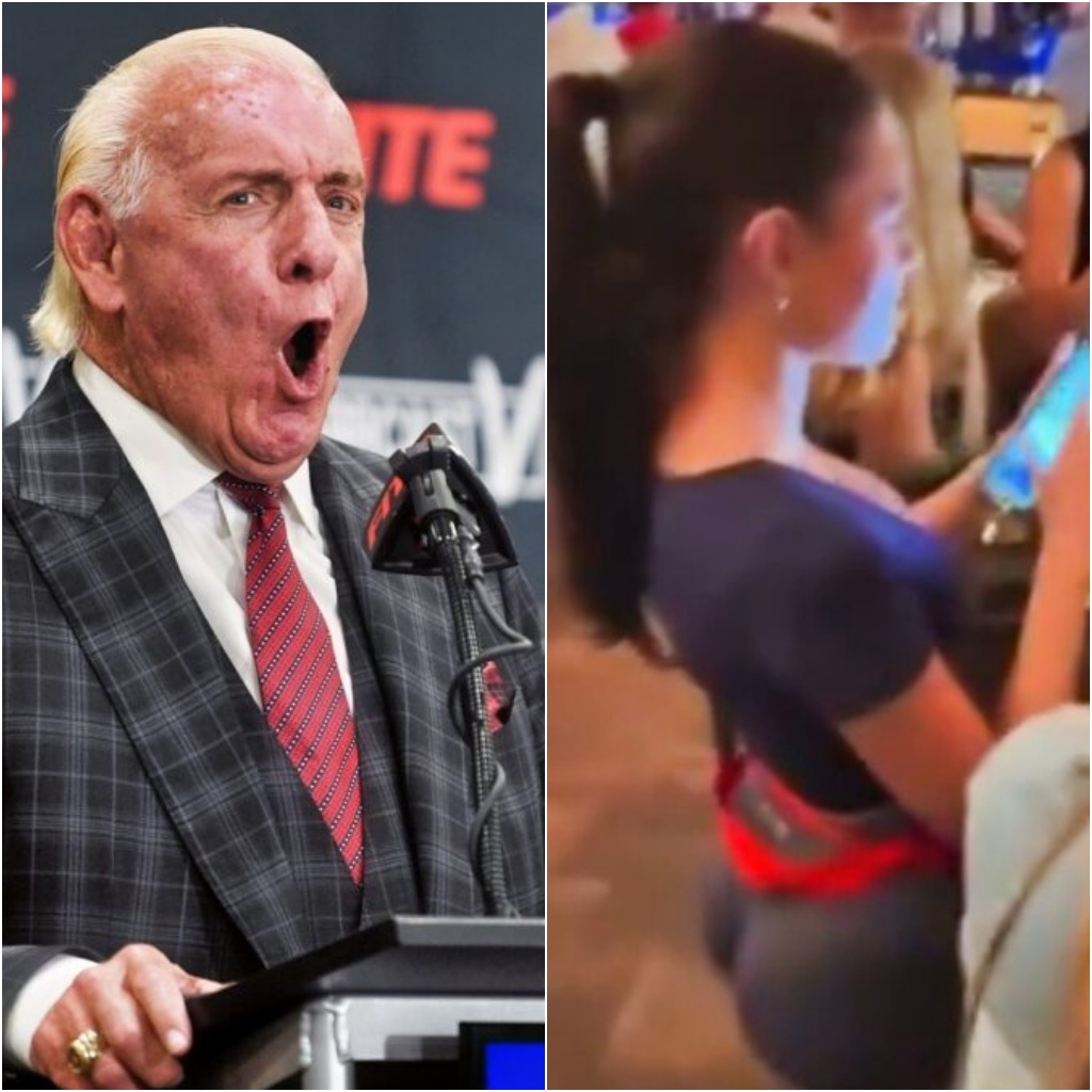 Ric Flair Is Going Viral For Giving His Waitress Massive Tip On $480 ...