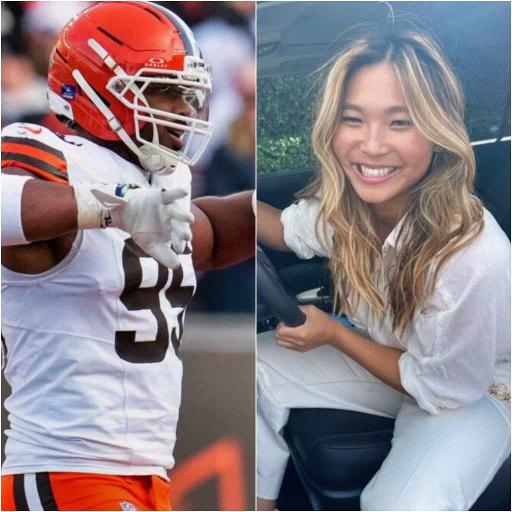 Myles Garrett’s Olympian Girlfriend Reacts To His Sack Record As She ...