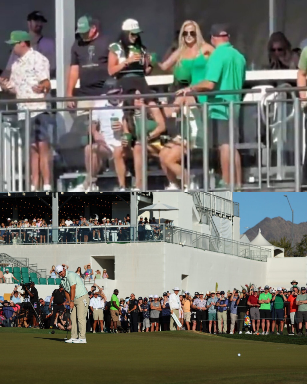 Girls Gone Wild: WM Phoenix Open Fans Chant ‘Green Dress’ Sparking ...